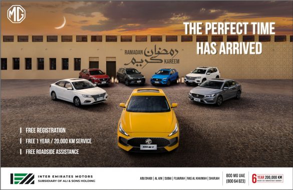 Inter Emirates Motors Announces Exciting Ramadan Offers on MG Motor ...